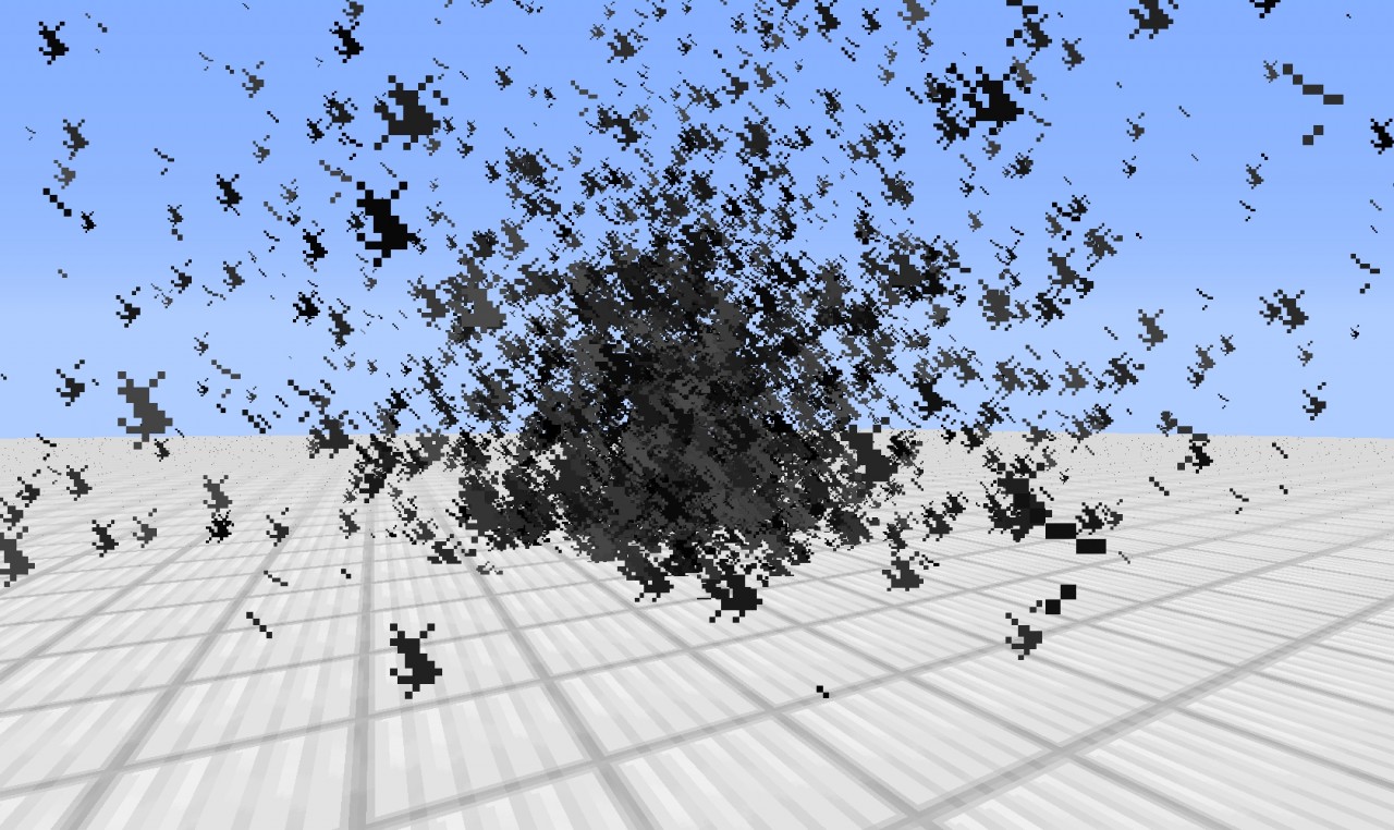 Death clouds - Command block creation Minecraft Map