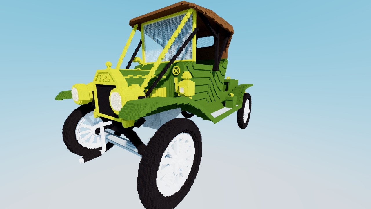 [Minecraft Timelapse] Ford T12 Minecraft Map