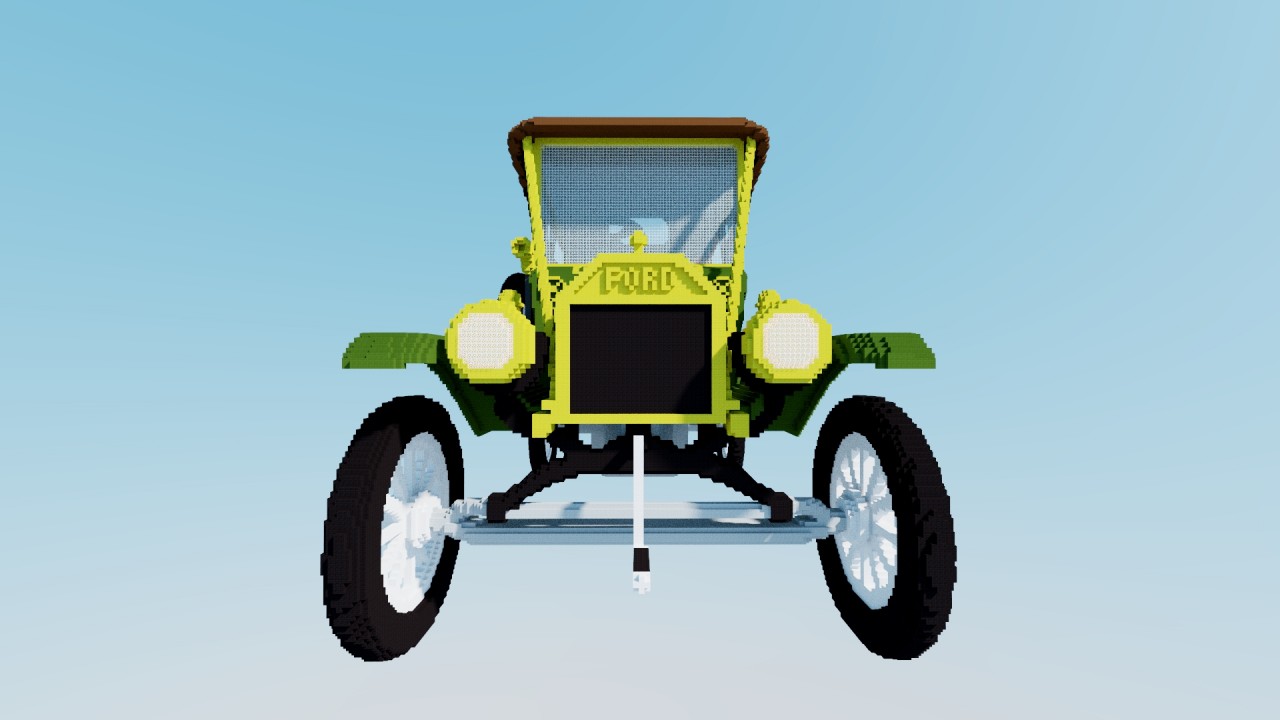 [Minecraft Timelapse] Ford T12 Minecraft Map