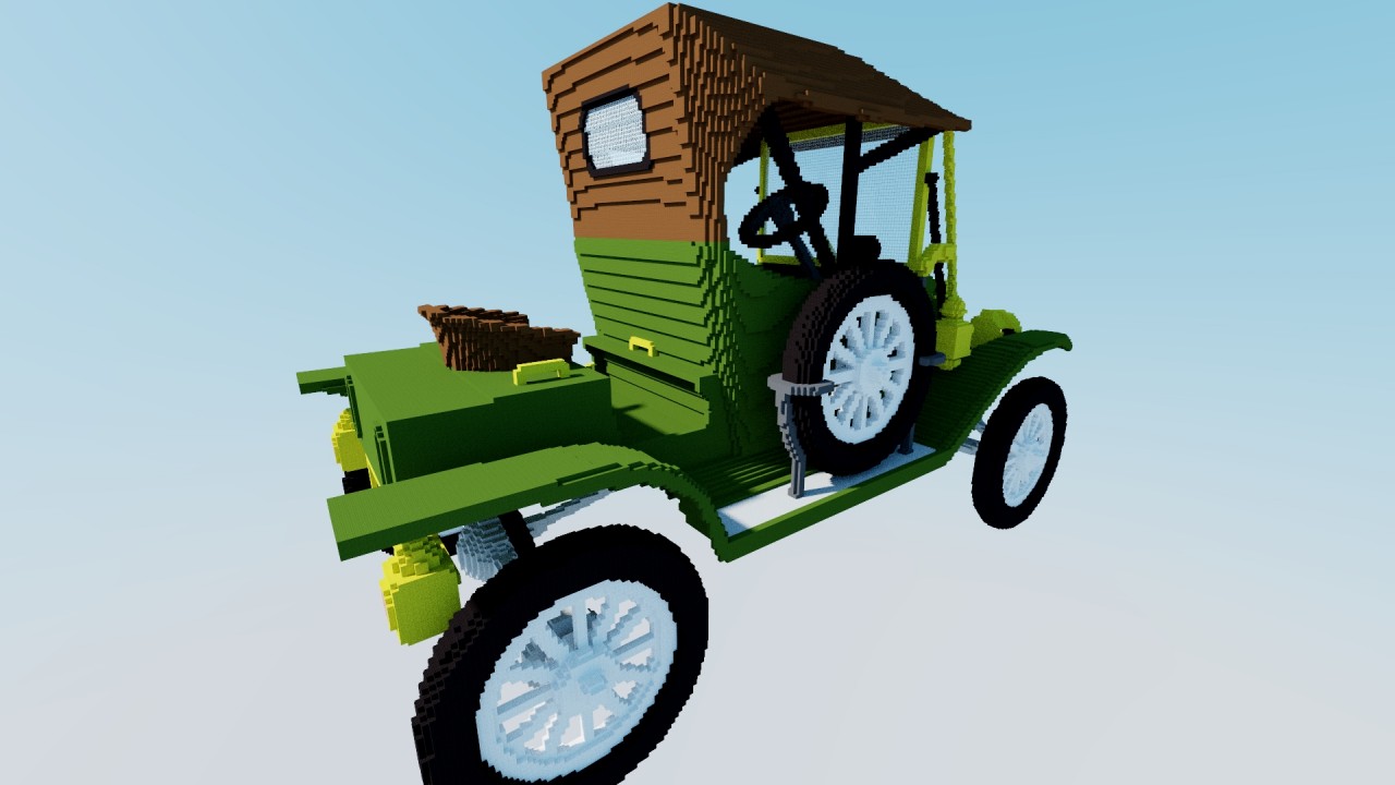 [Minecraft Timelapse] Ford T12 Minecraft Map