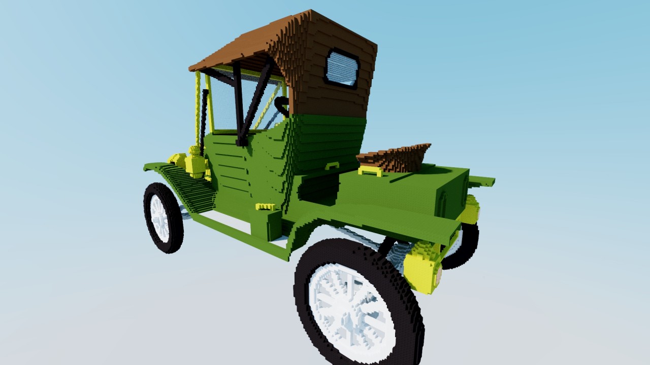 [Minecraft Timelapse] Ford T12 Minecraft Map