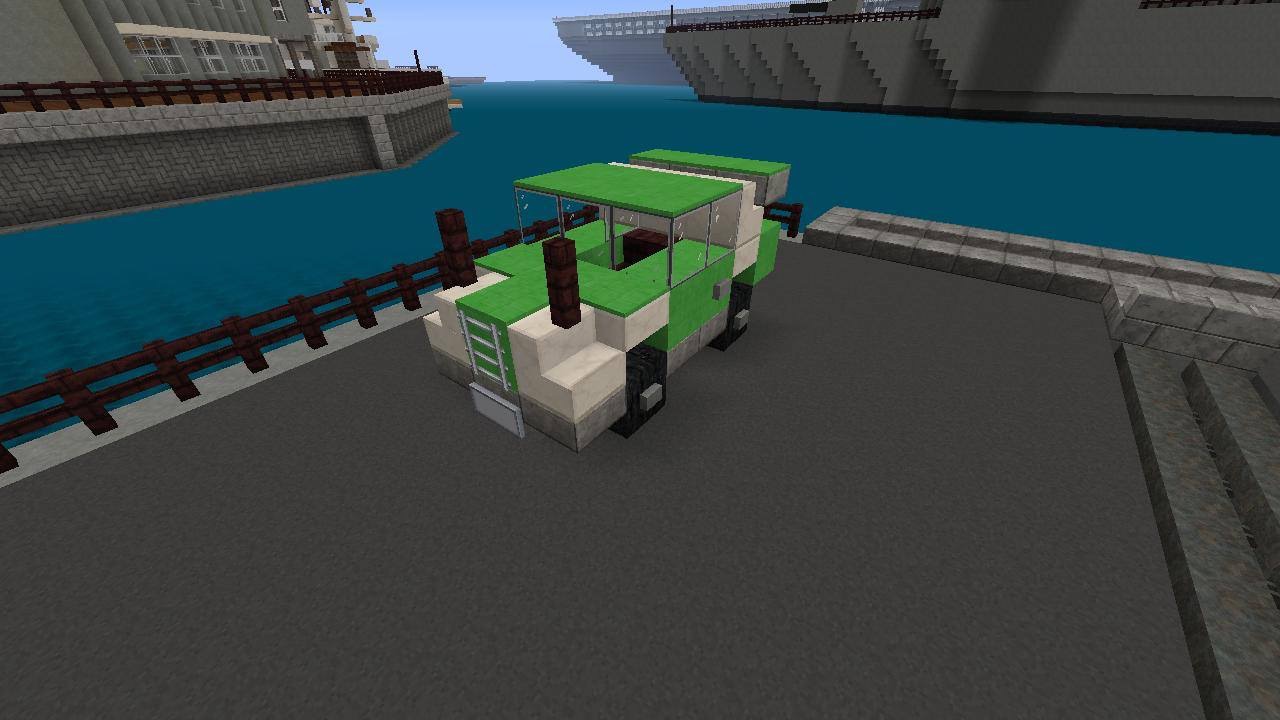 Minecraft Street car Minecraft Map