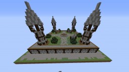 Minecraft Faction Server Spawn (Blue) Minecraft Map