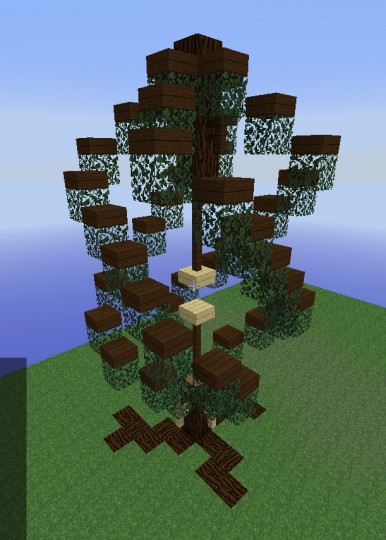 Abstract Trees Minecraft Map