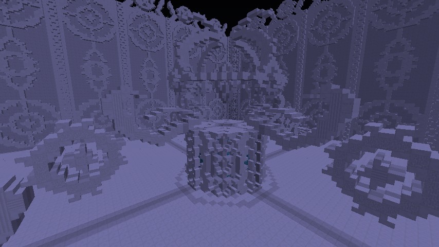 White HUB in HiveCape sever Minecraft Map