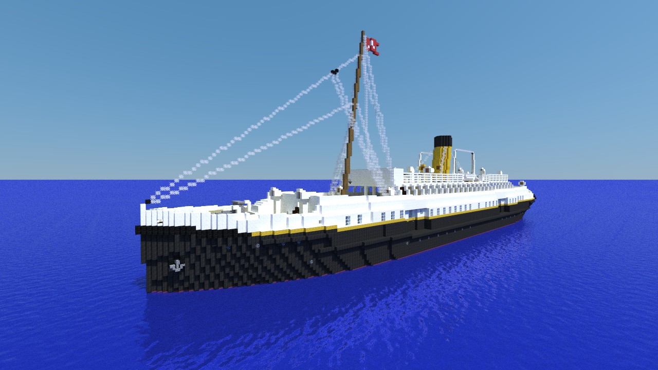 SS Nomadic 4:1 (Titanic's Tender) Minecraft Map