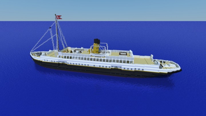 SS Nomadic 4:1 (Titanic's Tender) Minecraft Map
