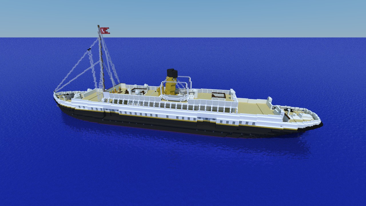 SS Nomadic 4:1 (Titanic's Tender) Minecraft Map