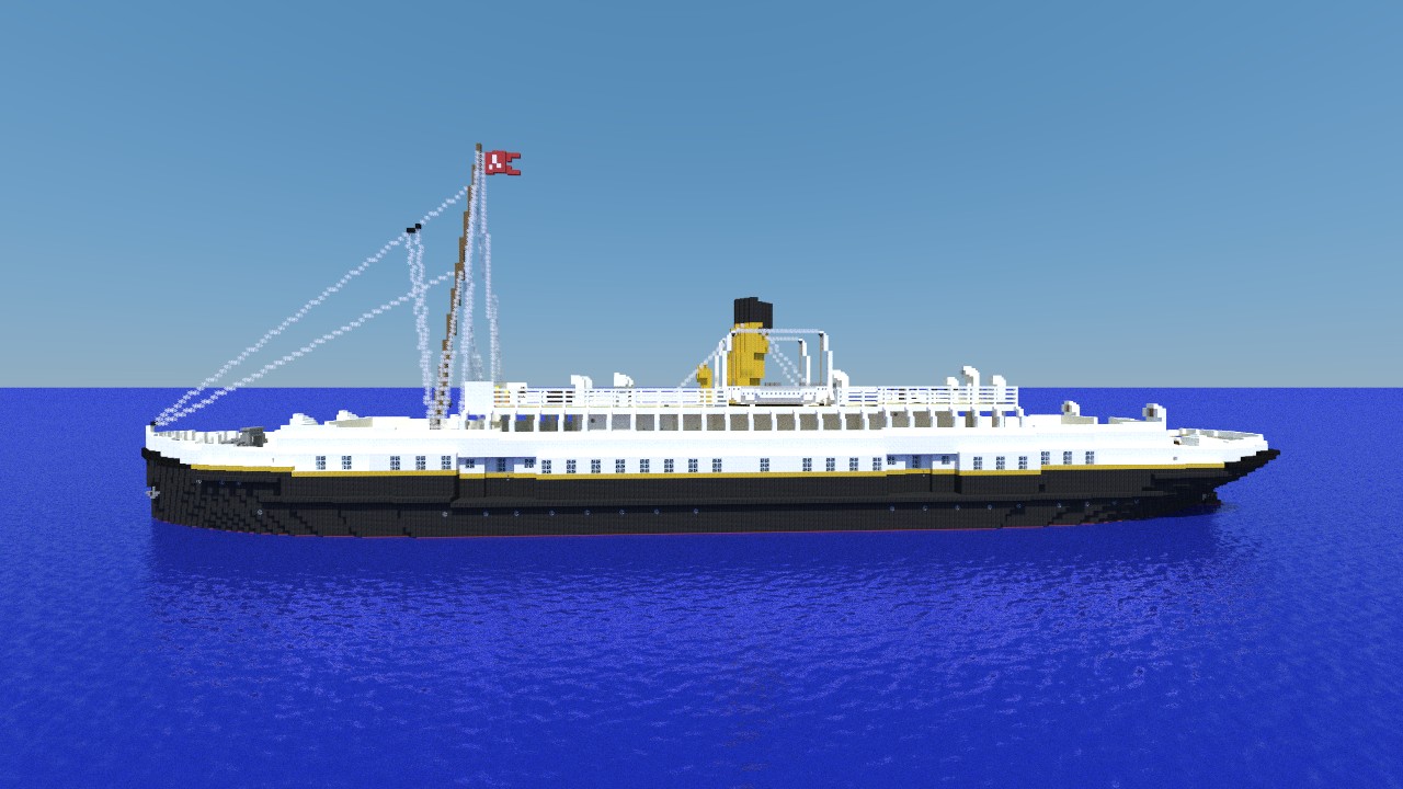 SS Nomadic 4:1 (Titanic's Tender) Minecraft Map