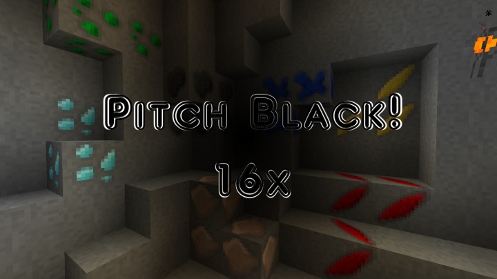 Pitch Black! 16x Minecraft Texture Pack