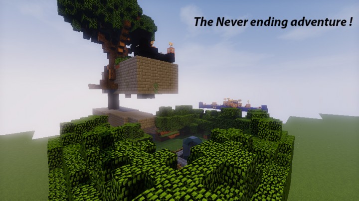 The Never ending adventure ! Minecraft Map