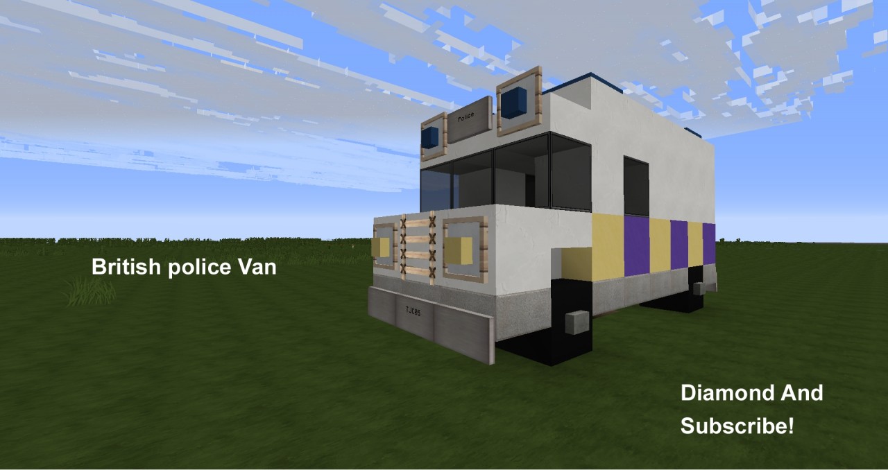 vehicle - Police van Minecraft Map