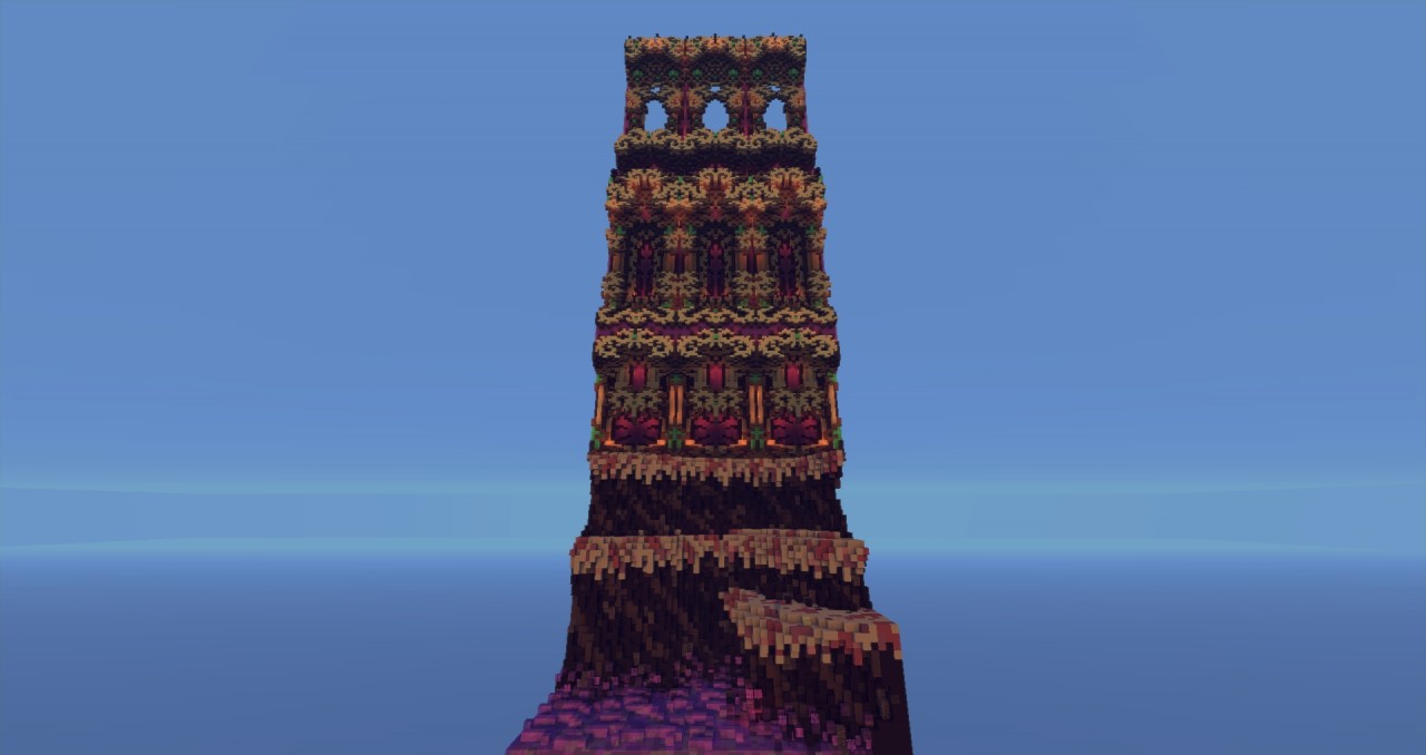 Purple Pattern Minecraft Map