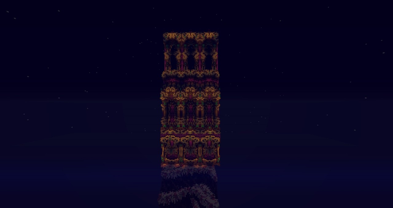 Purple Pattern Minecraft Map