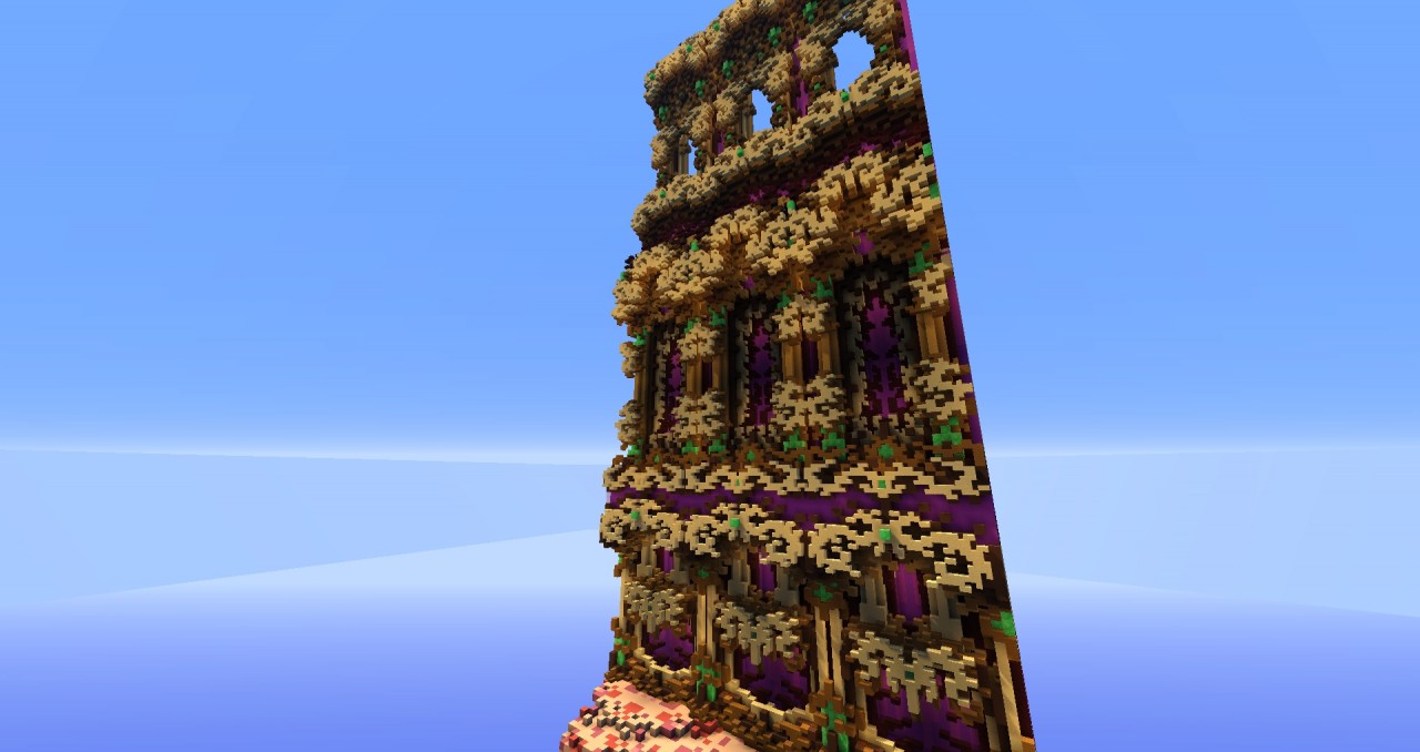 Purple Pattern Minecraft Map