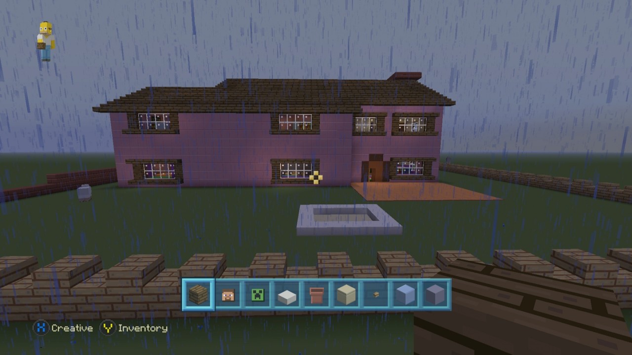 The Simpsons House Minecraft Map