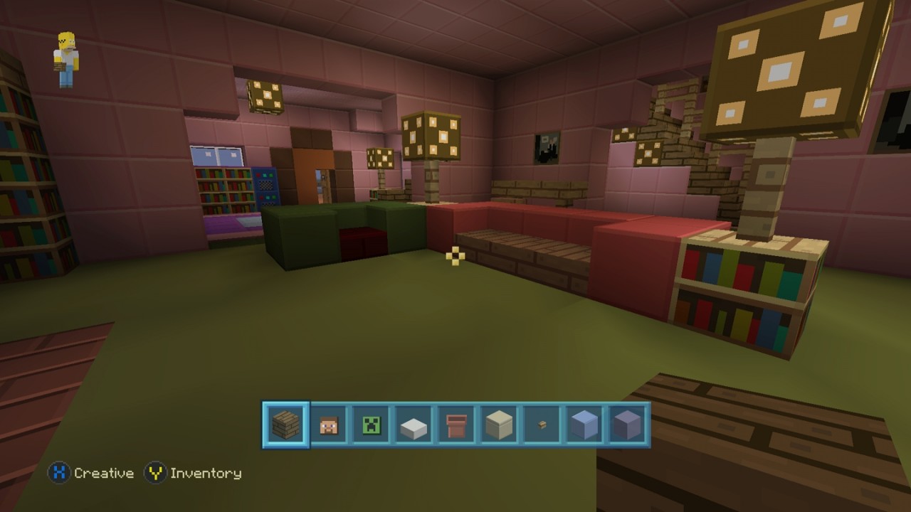 The Simpsons House Minecraft Map