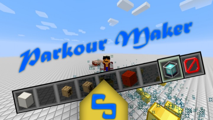 [CMD] Parkour Maker Minecraft Map