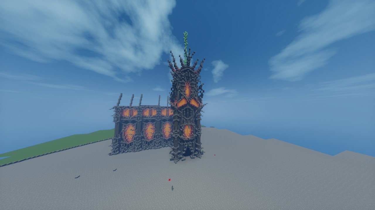 Dark Fantasy Hub Minecraft Map