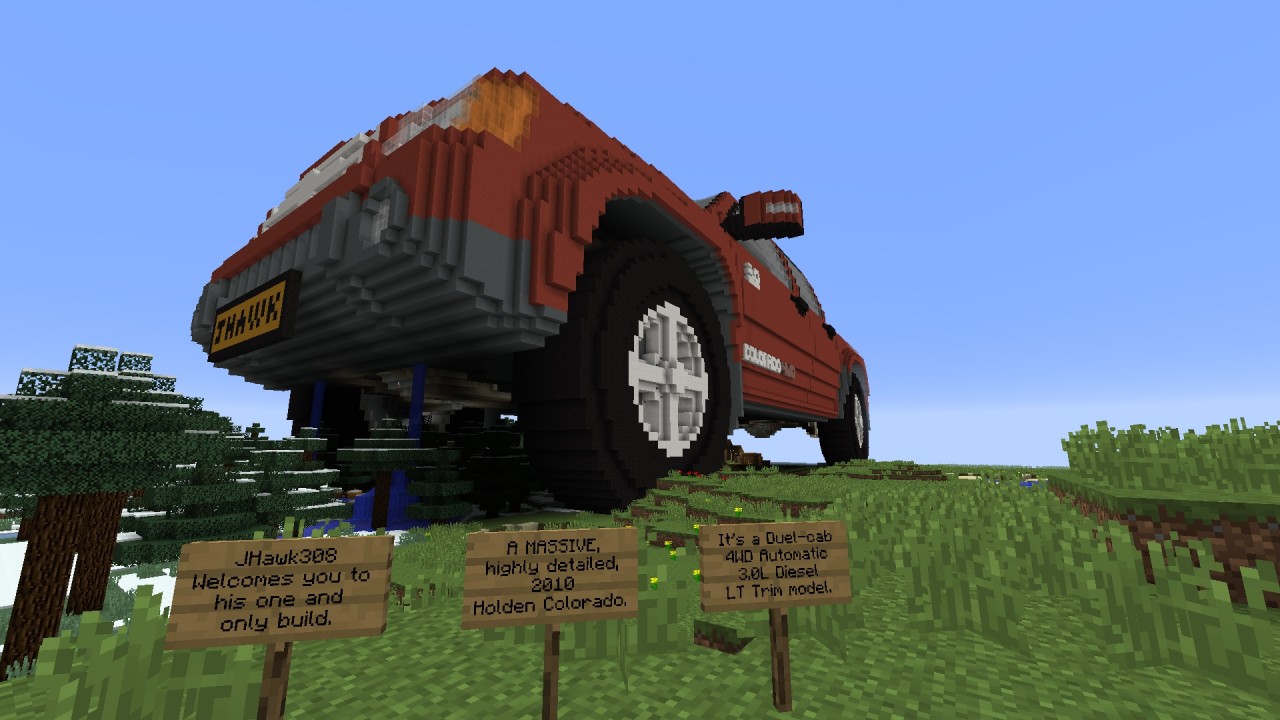 Holden Colorado Minecraft Map