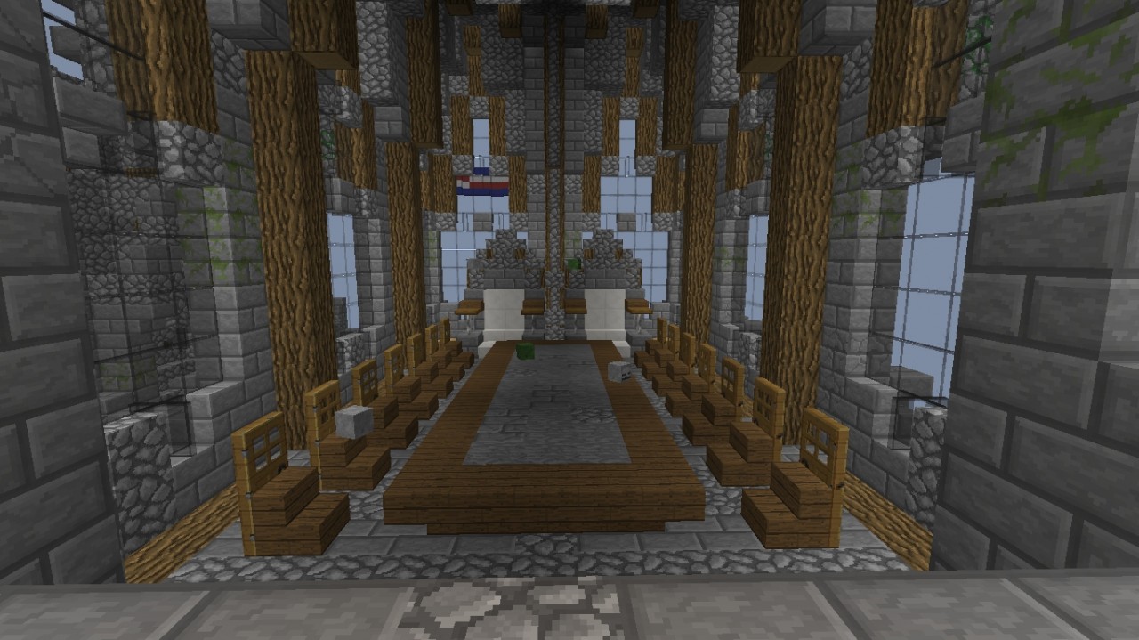 Rothley Medieval castle Minecraft Map