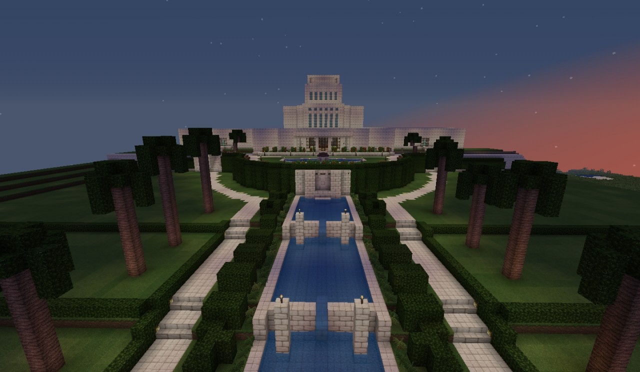 LDS Temple Series - Laie Hawaii Temple Minecraft Map