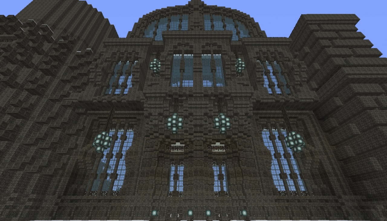 Wintry Reinforced Mental Asylum Minecraft Map