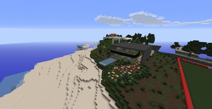 Curve/Modern House/WoK Minecraft Map