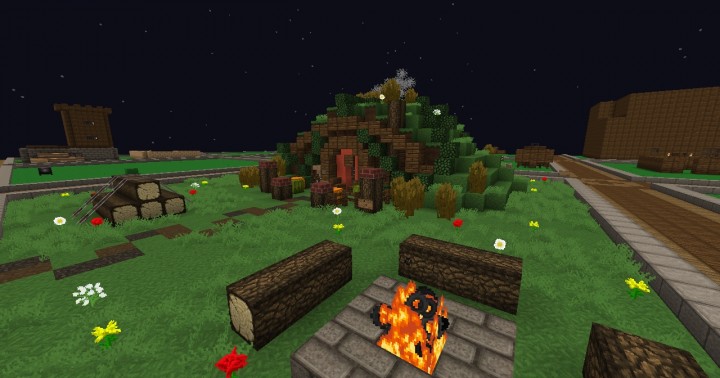 Hobbit Hole Minecraft Map
