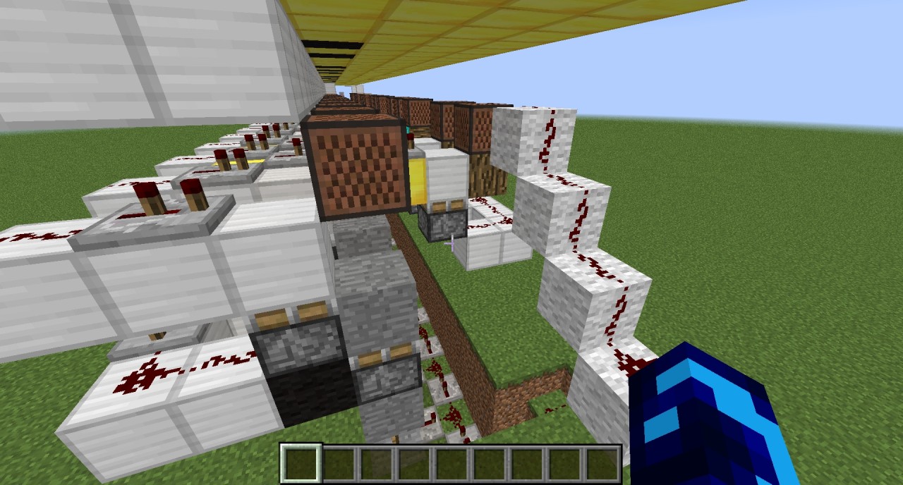 Redstone Piano Minecraft Map