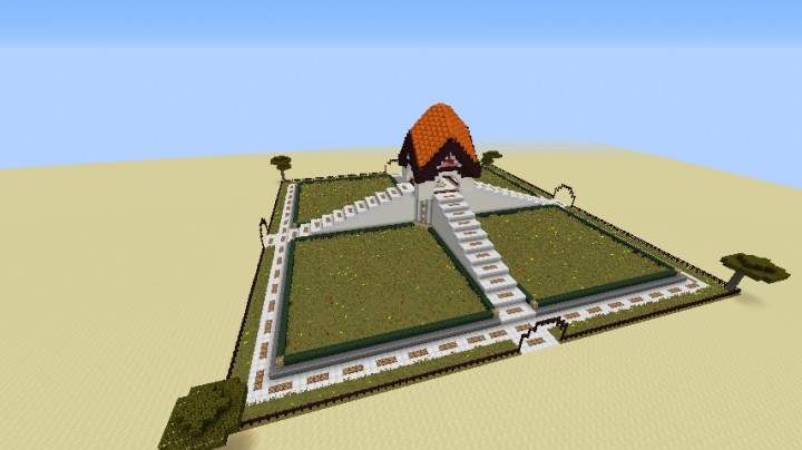 creative spawn area Minecraft Map