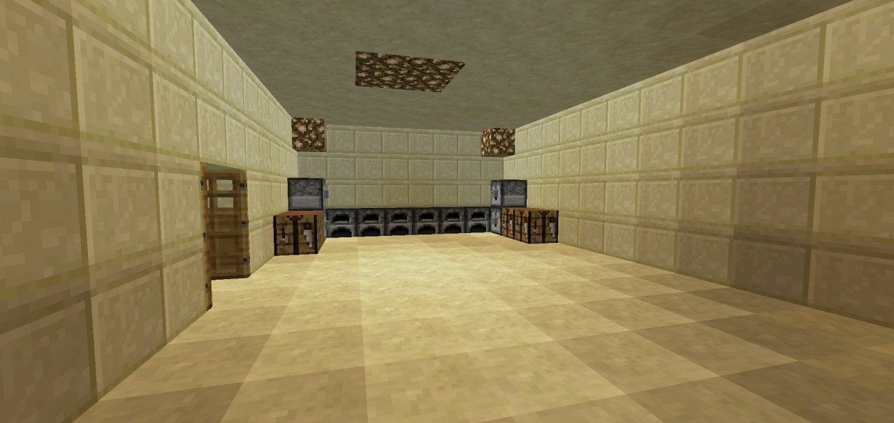 SandStone House Minecraft Map