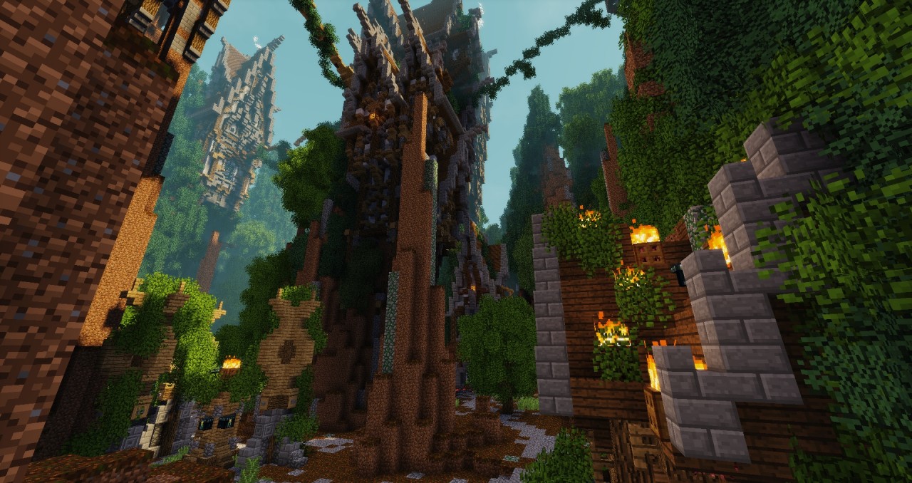 Pliebling - Platform Village Minecraft Map