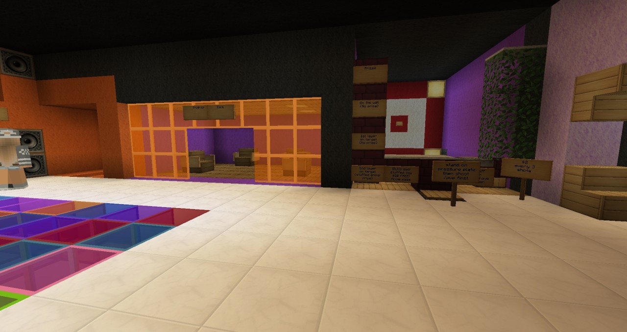 Club I built Minecraft Map