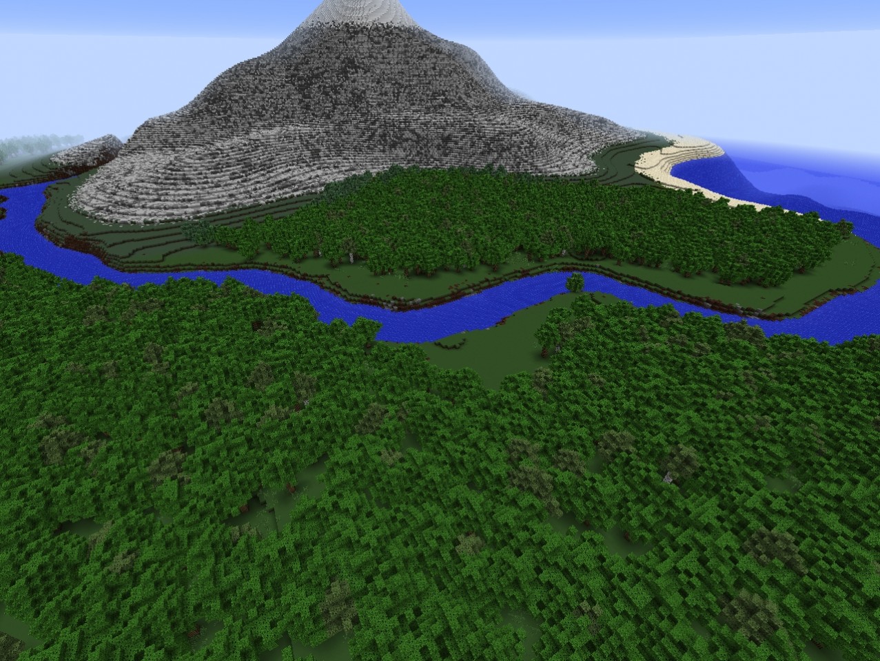 Terrain Test Minecraft Map