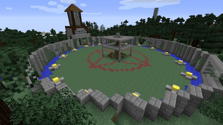 The Hunger Games Map Minecraft Map