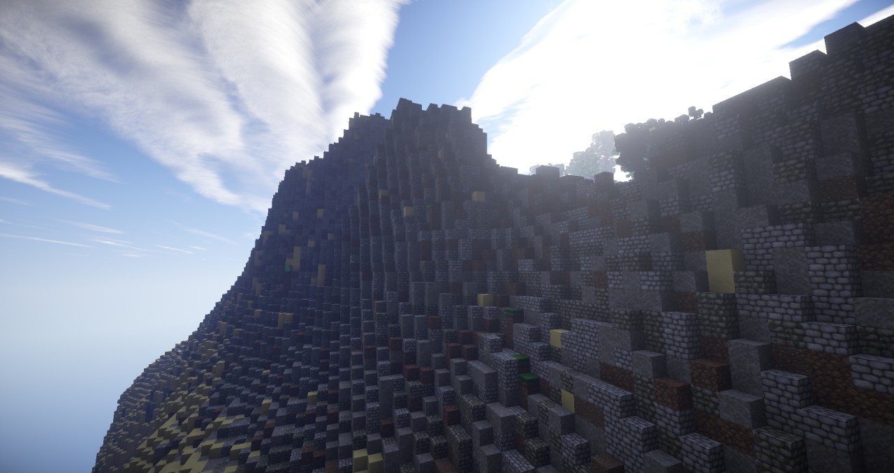 Small Rocky Cliff Island Minecraft Map