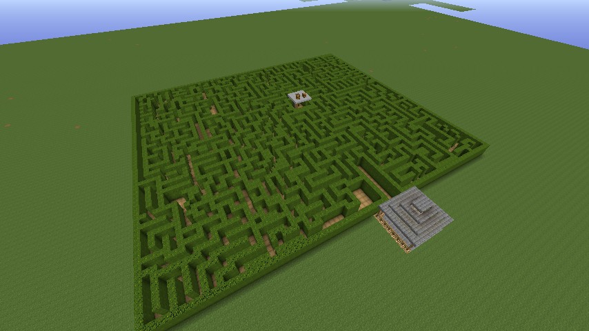 Giant Maze! Minecraft Map