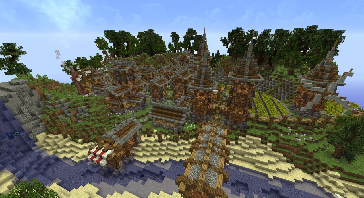 Rivertown Minecraft Map