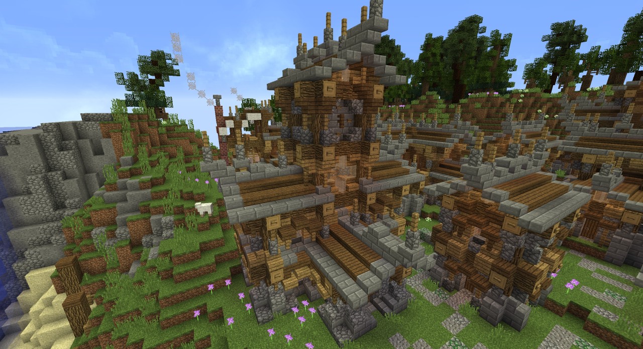 Rivertown Minecraft Map