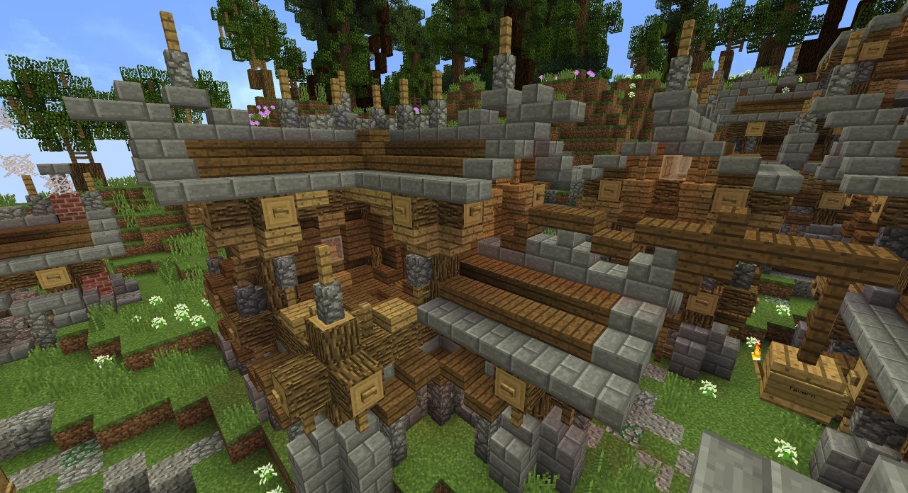 Rivertown Minecraft Map