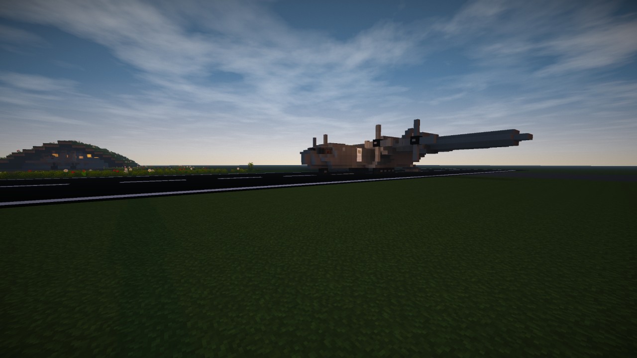 Lockheed C-130 Hercules 1:1 scale Minecraft Map