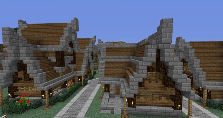 Nordic Village Minecraft Map