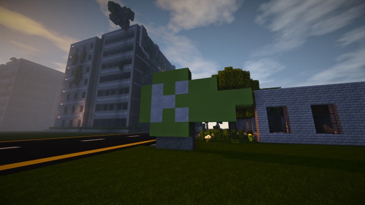 Post-Apo Pub Minecraft Map