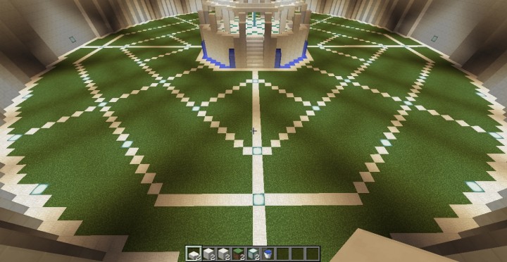 Underground dome spawn Minecraft Map