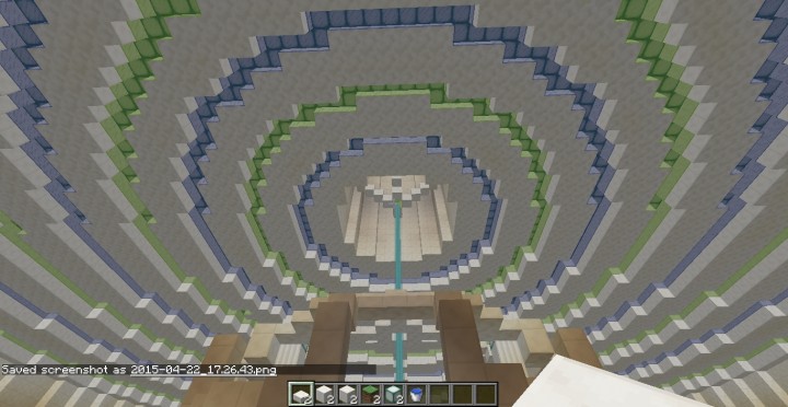 Underground dome spawn Minecraft Map