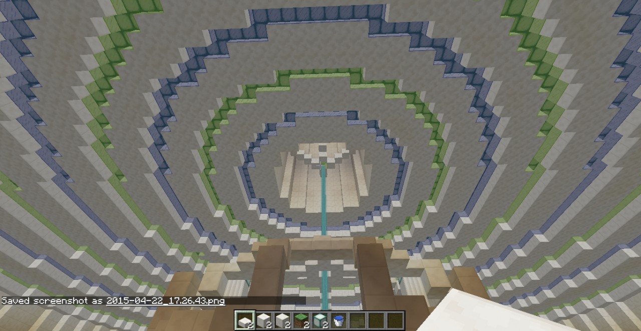 Underground dome spawn Minecraft Map