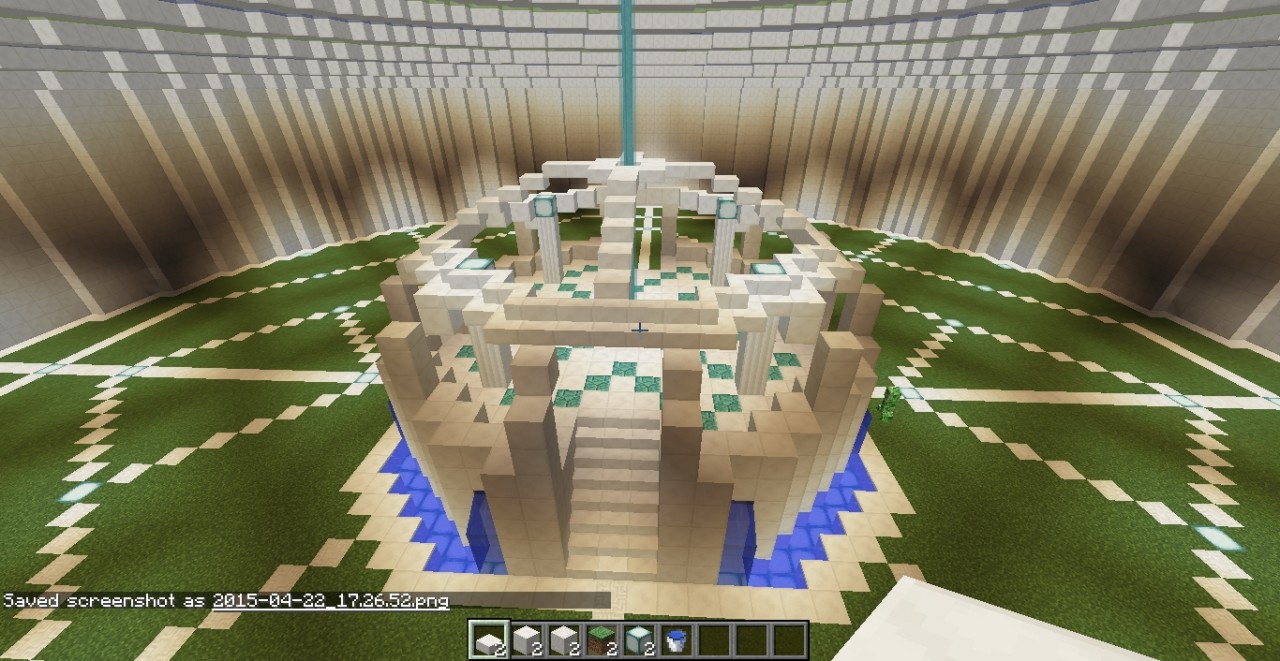 Underground dome spawn Minecraft Map