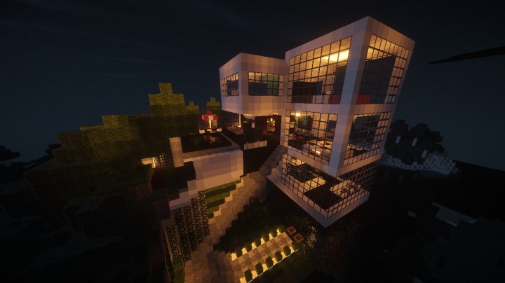 Poke's House [Modern House] Minecraft Map