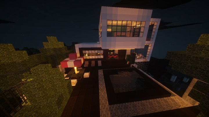 Poke's House [Modern House] Minecraft Map